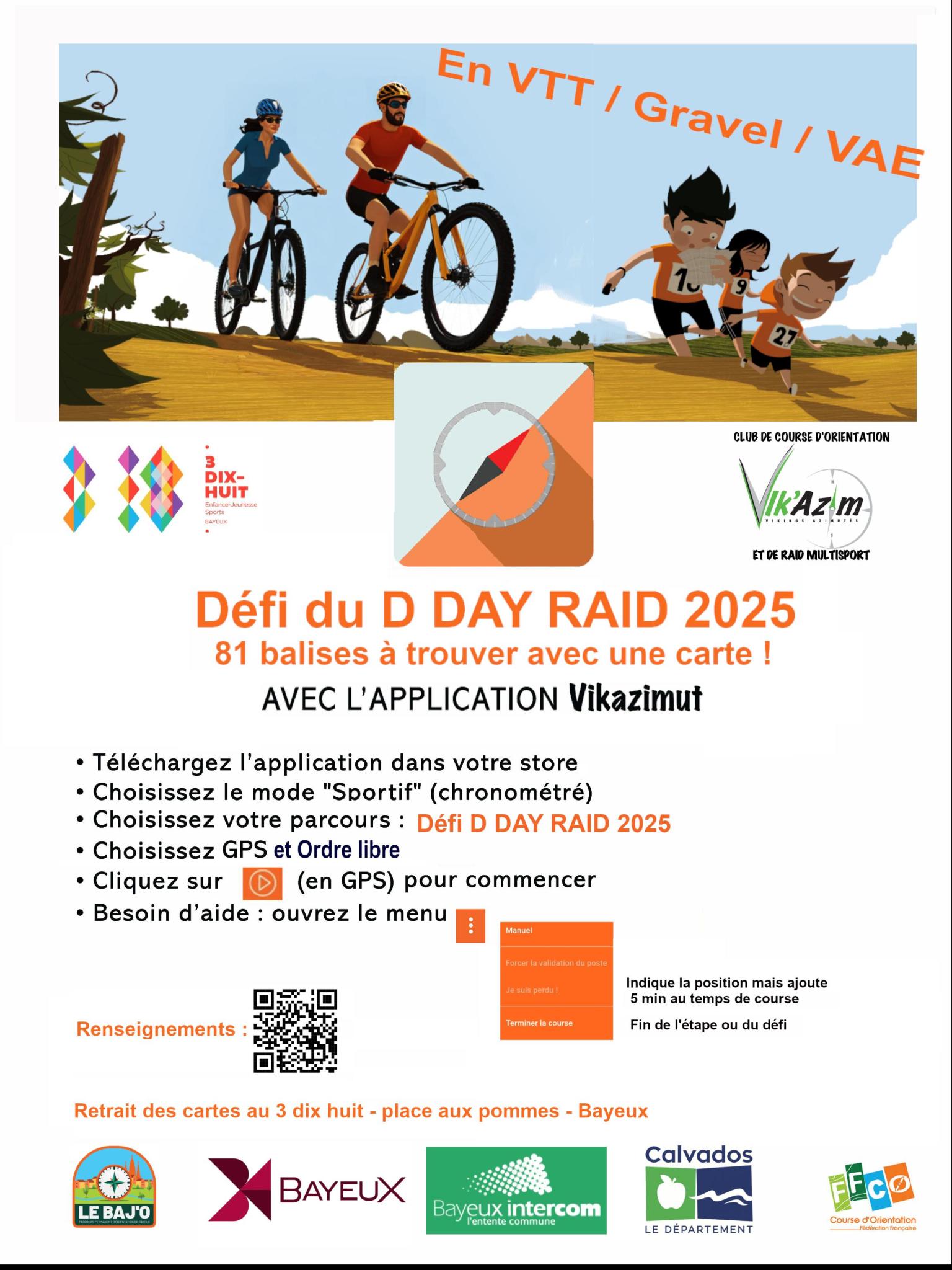 D-Day Raid 2025 - Vik'azim - le raid multisports connecté made in Vik'Azim
